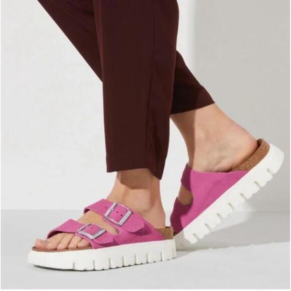 Papillio | Shoes | Papillio Birkenstock Arizona Chunky Platform Slide ...